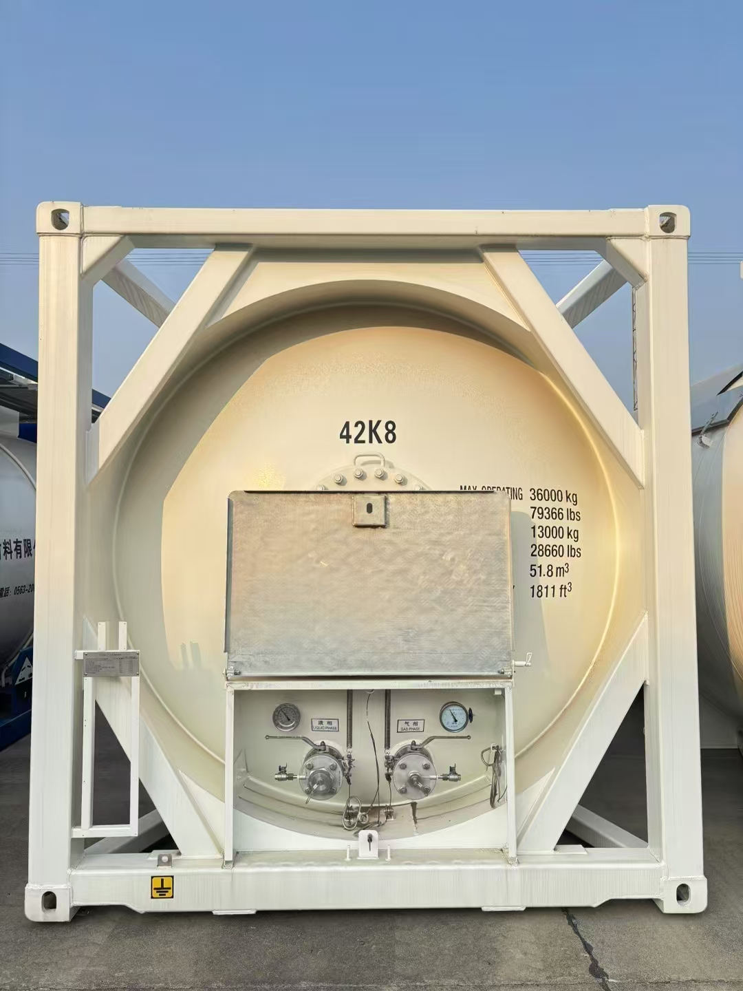 T50 UN Portable ISO Cryogenic Tank Container