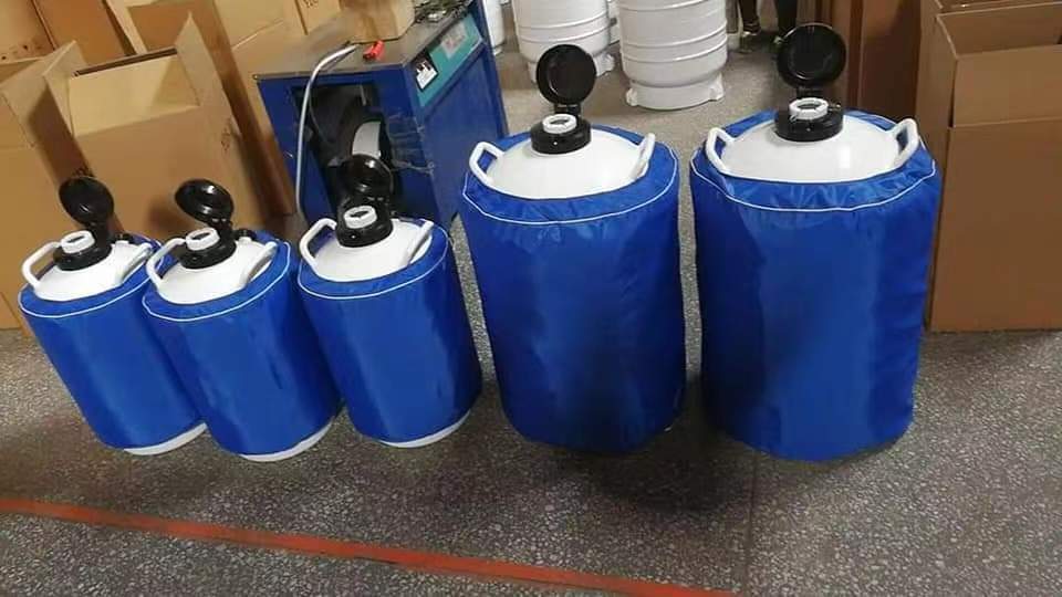 Liquid Nitrogen Dewar Tank